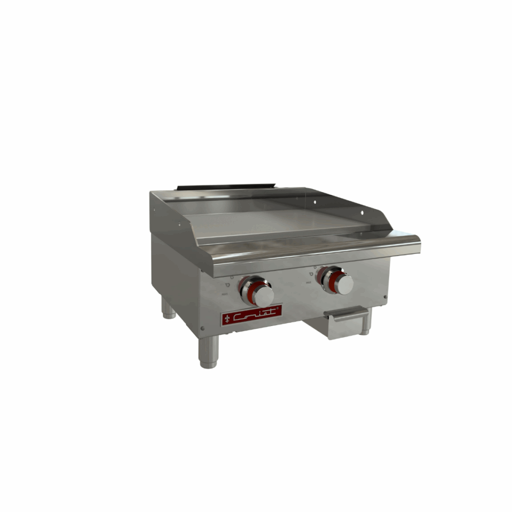 Coriat CH-2 de Mesa Petit Premium Plancha con 2 Quemadores Gas Acero ...