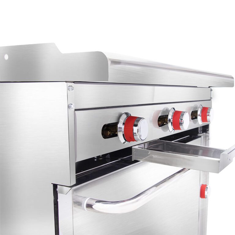 Coriat EC-HG-GRILL de Piso HD HEAVY DUTY Premium Plancha Con Horno ...