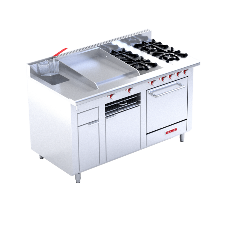 Coriat Multichef de Piso Turbo Máster Premium Estufa Con Horno Plancha ...