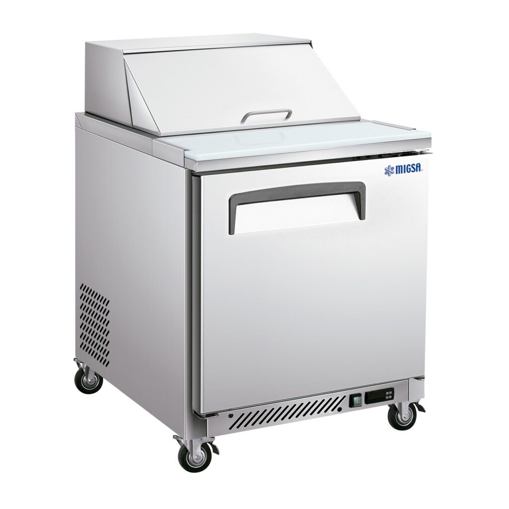 Migsa SCL-1 Barra Fría Para Ensaladas Tipo Americano 1 Puerta Sólida ...