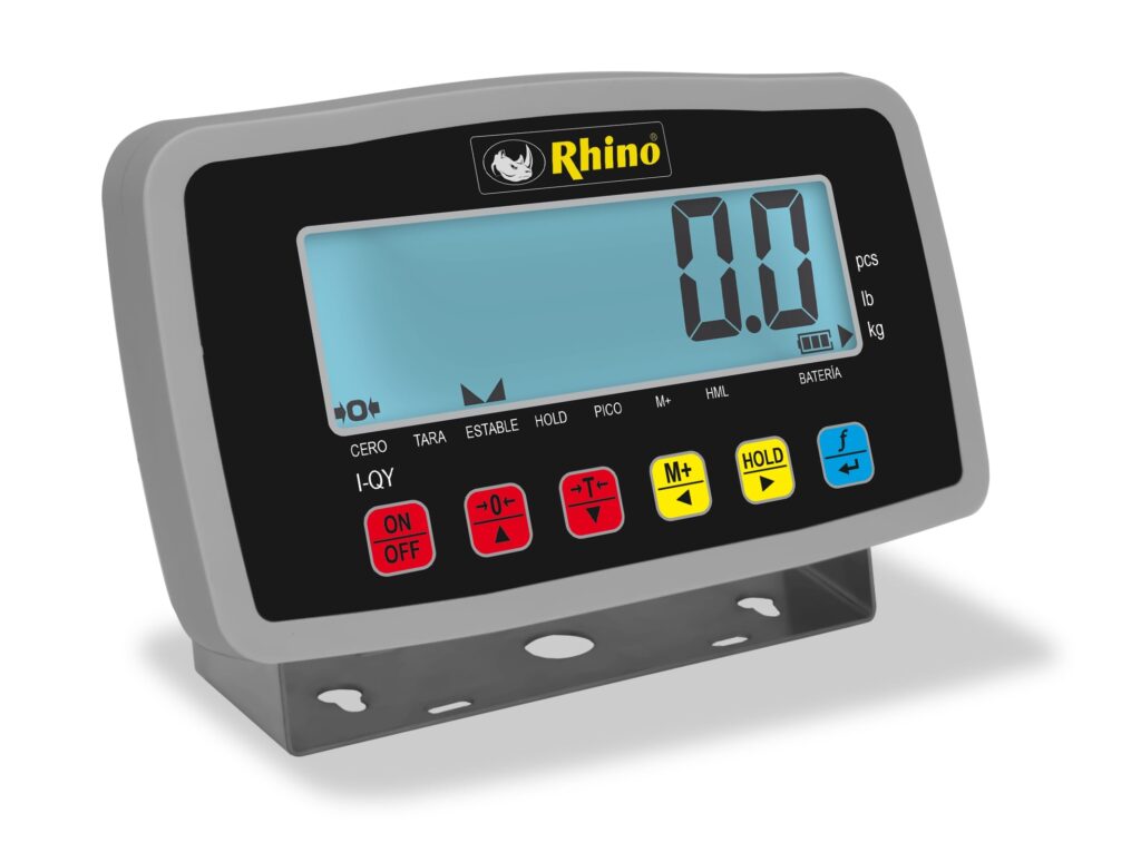 Rhino PLABA-9 Báscula De Plataforma Bajo Perfil 90 x 90 Cm Acero Al ...