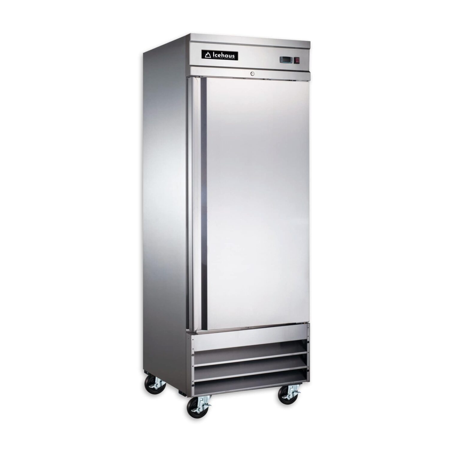 Icehaus CV-1PS-SS-01 Congelador Vertical 1 Puerta Sólida Acero ...