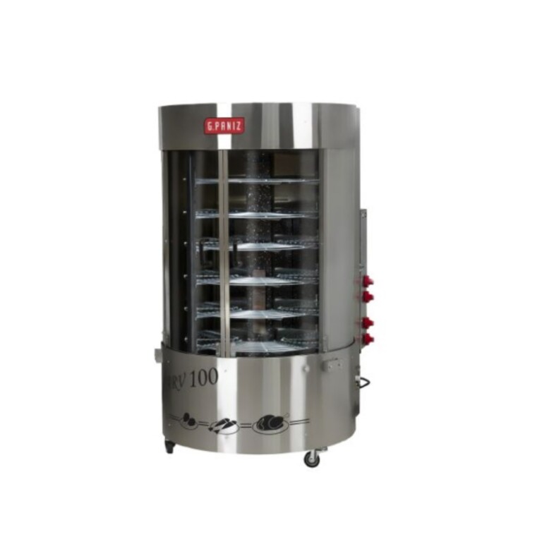 G.Paniz ARV100CQC Rosticero Asador Rotativo Vertical De Pollos A Gas 6 ...