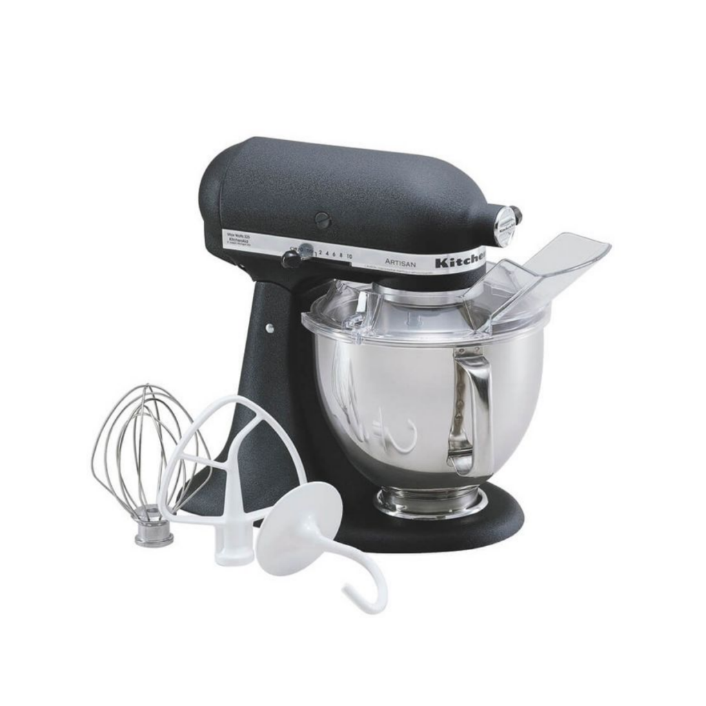 KitchenAid KSM150PSOB Batidora Artisan Acero Inoxidable 4.7 Litros 10 ...