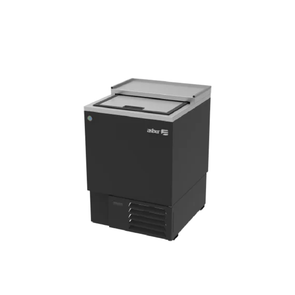 Asber AGF-24 HC Congelador Glass Froster Vinil Negro 1 Tapa Sólida Corrediza – Refrimex Comercial