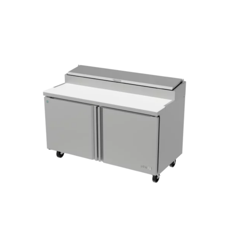 Asber APTP-60 HC Mesa Refrigerada De Preparación De Pizzas 2 Puertas ...